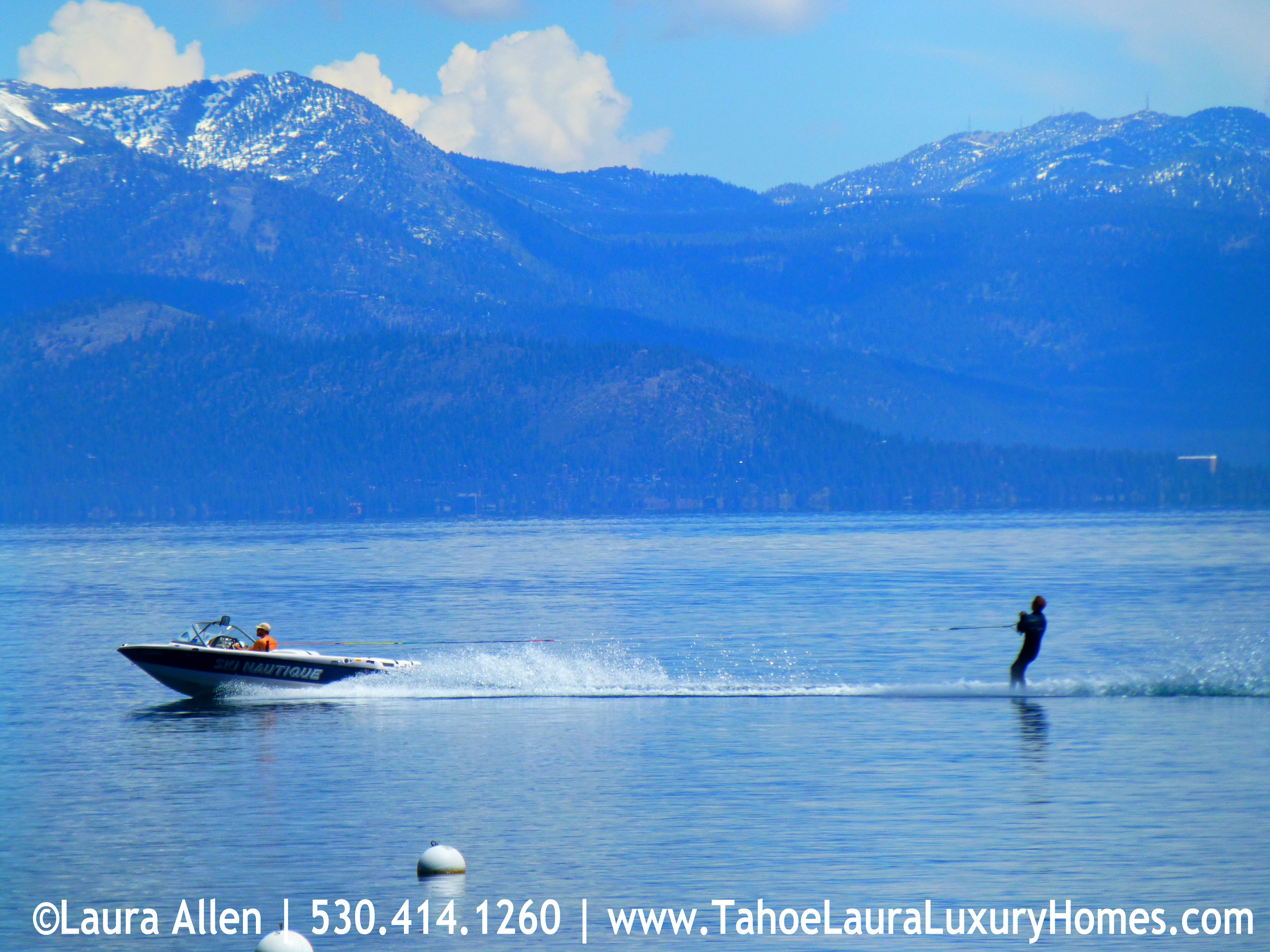 Spring Water Skiing In Lake Tahoe May 2013 Lake Tahoe Truckee CA