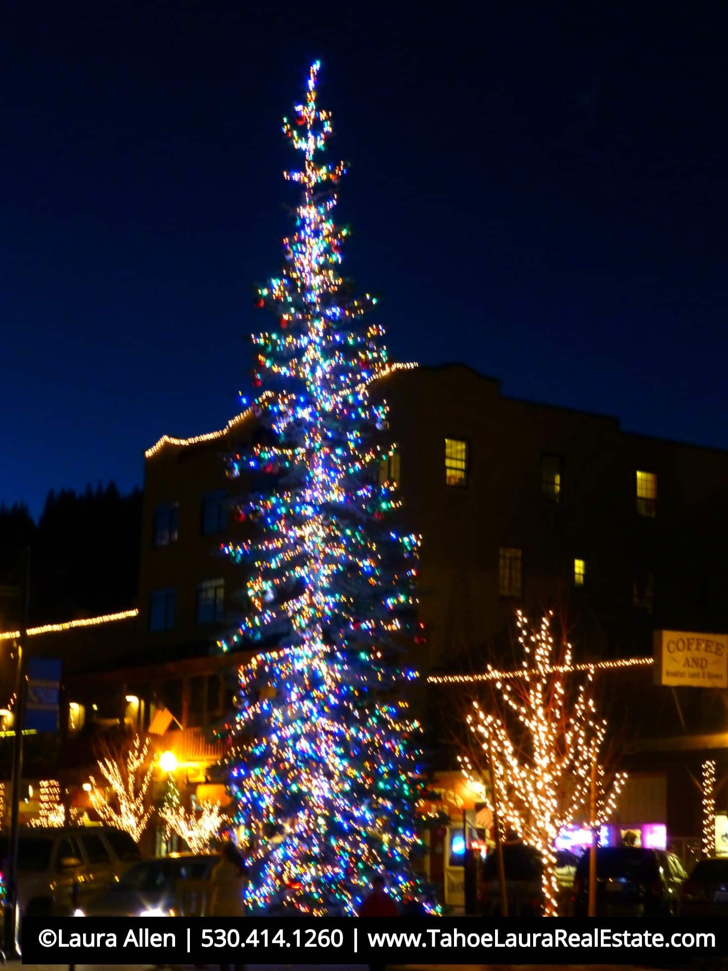 Holiday Tree Lighting – Truckee 2023 - Lake Tahoe - Truckee, CA Real Estate for Sale